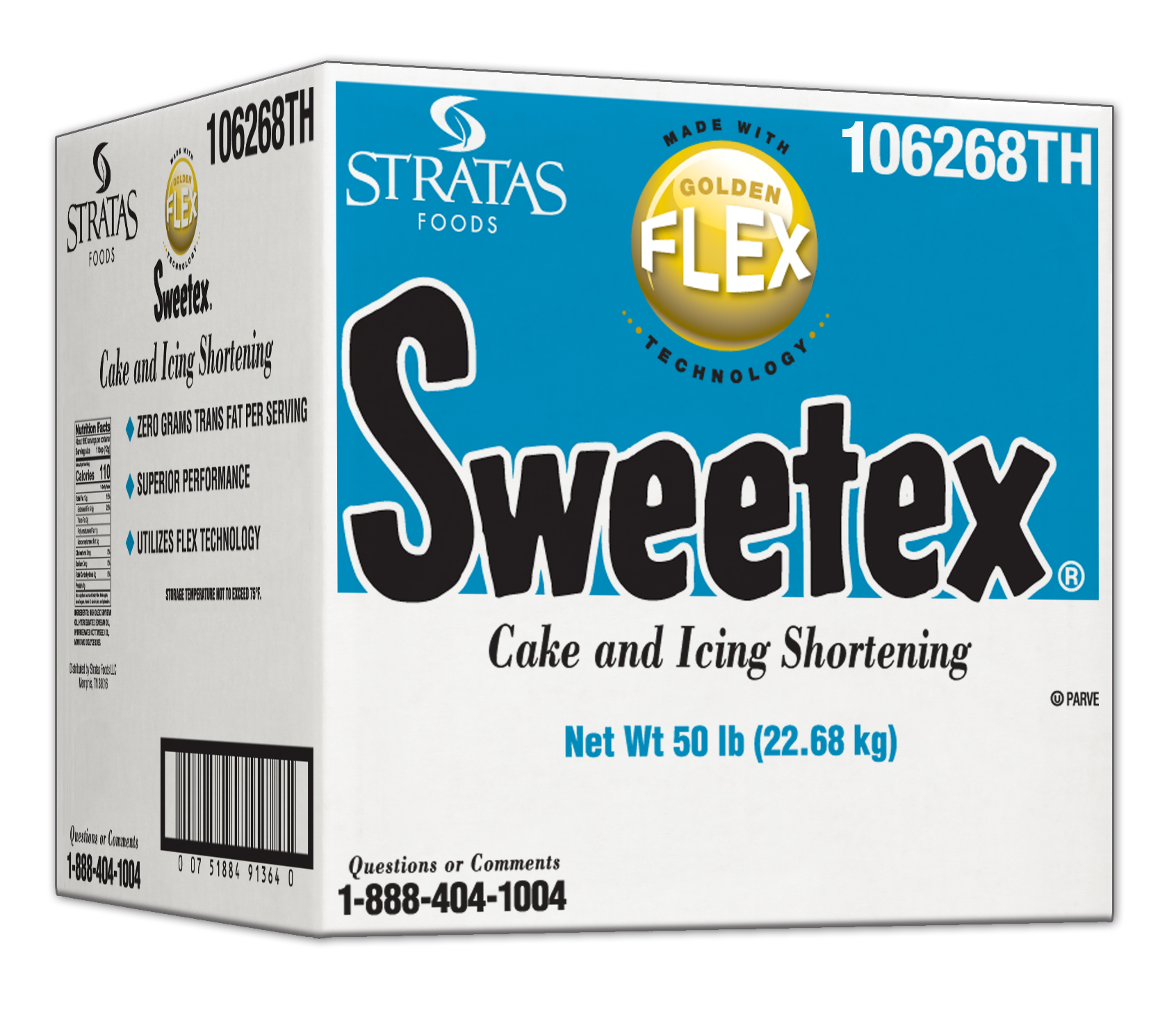 Sweetex® Flex Palm Cake and Icing Shortening | Products | Stratas Foods