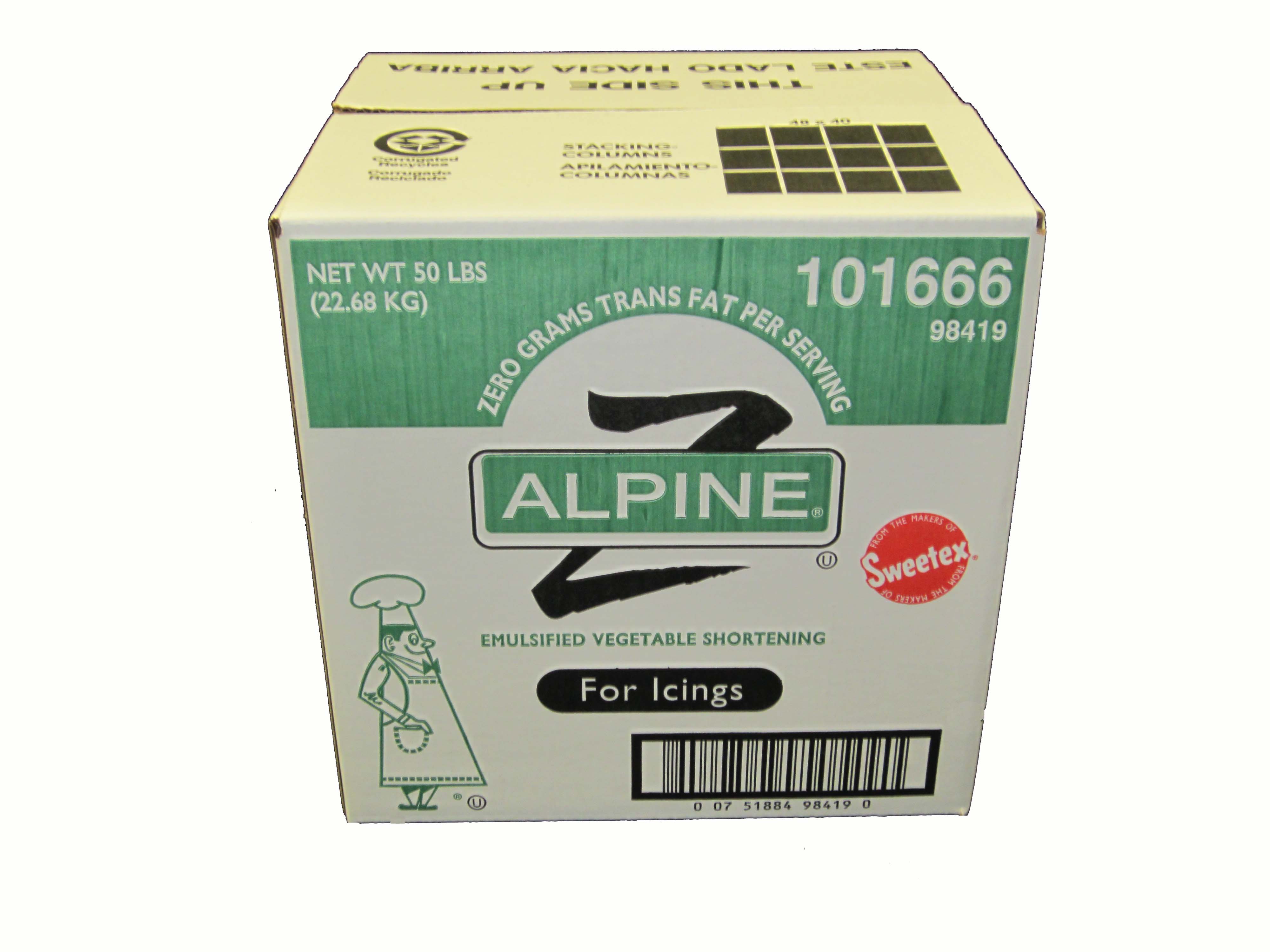 Alpine Z® Palm Icing Shortening | Products | Stratas Foods