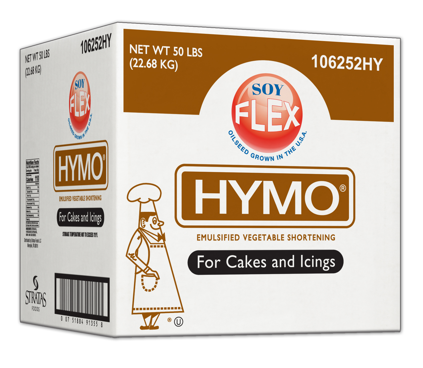 Hymo Soy Flex® Cake and Icing Shortening | Products | Stratas Foods