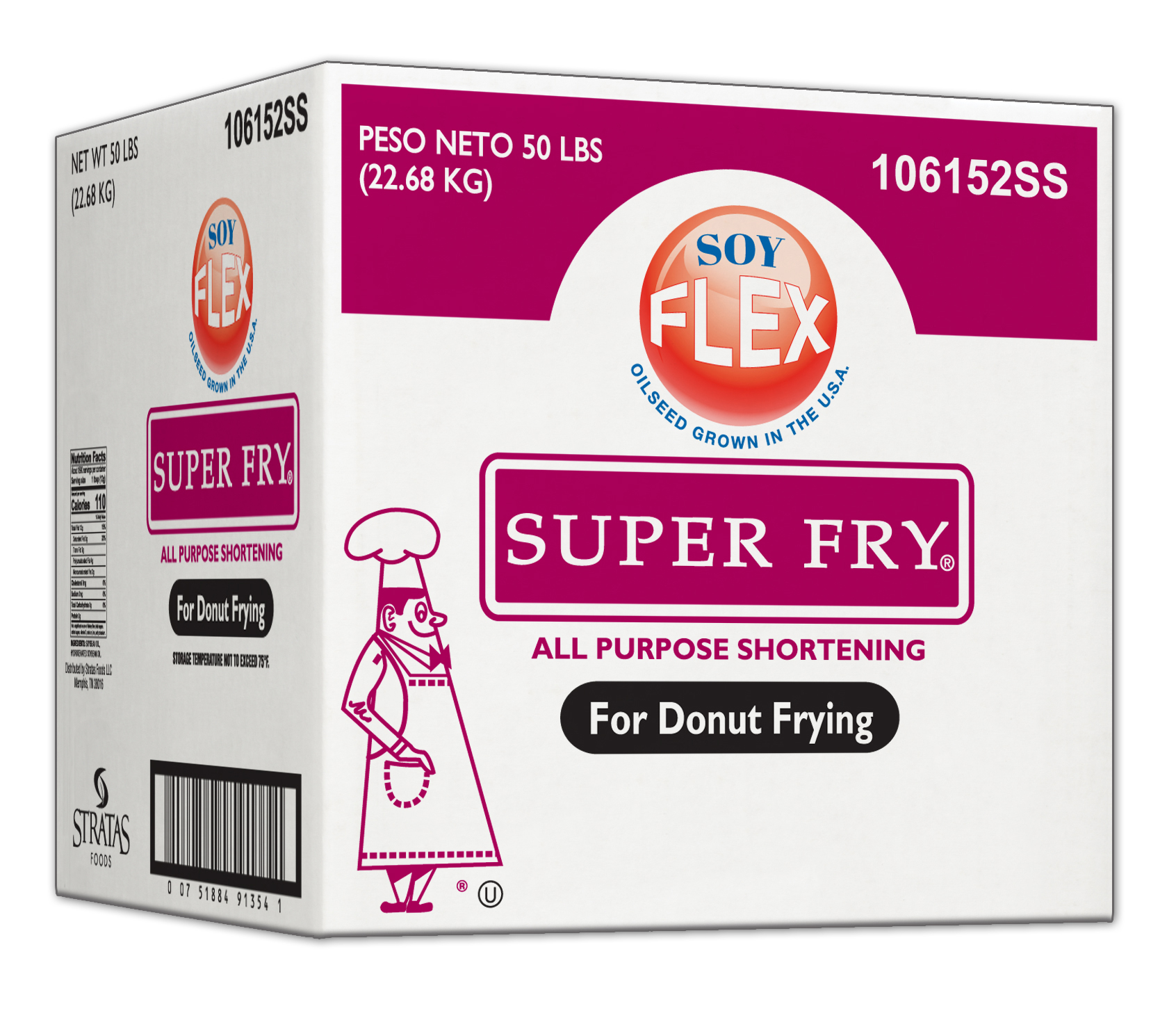 Super Fry Soy Flex® Donut Fry Shortening | Products | Stratas Foods